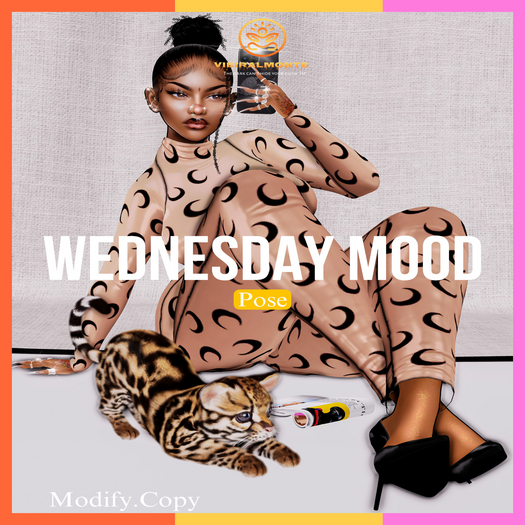 Second Life Marketplace - [V] 'WEDNESDAY MOOD' POSE